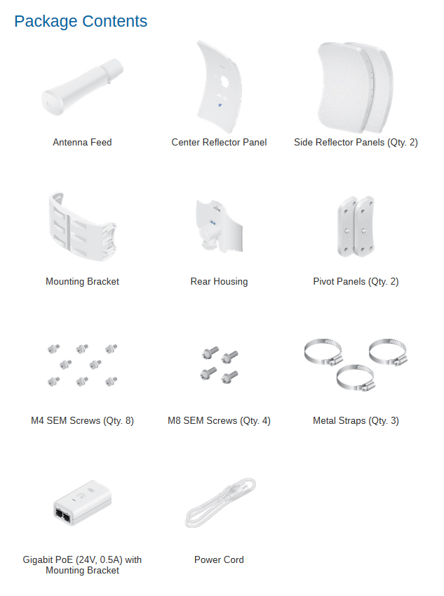 Ubiquiti LTU-LR 5 GHz PtMP LTU Long-Range Client